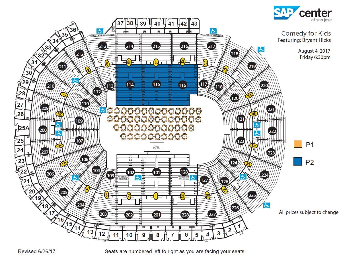 Comedy For Kids | SAP Center